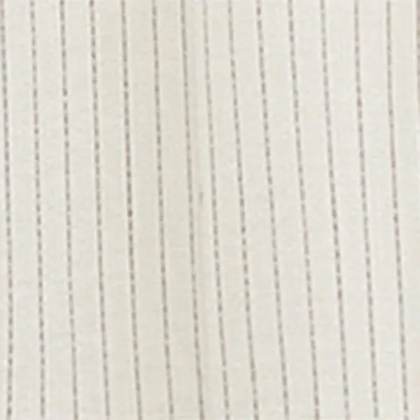 Dunhill Pinstripe Wool, Silk And Linen Trousers