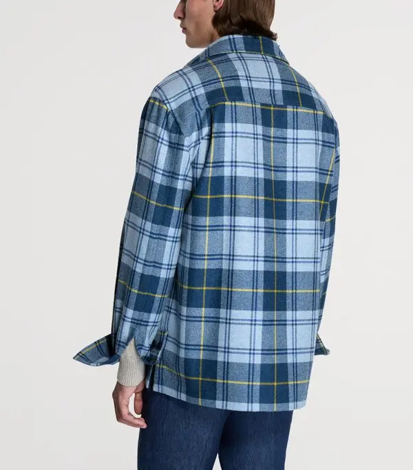 Dunhill Cashmere Check Shirt