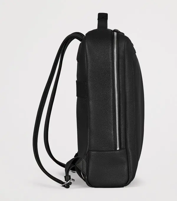 Montblanc Leather Companion Backpack - Black