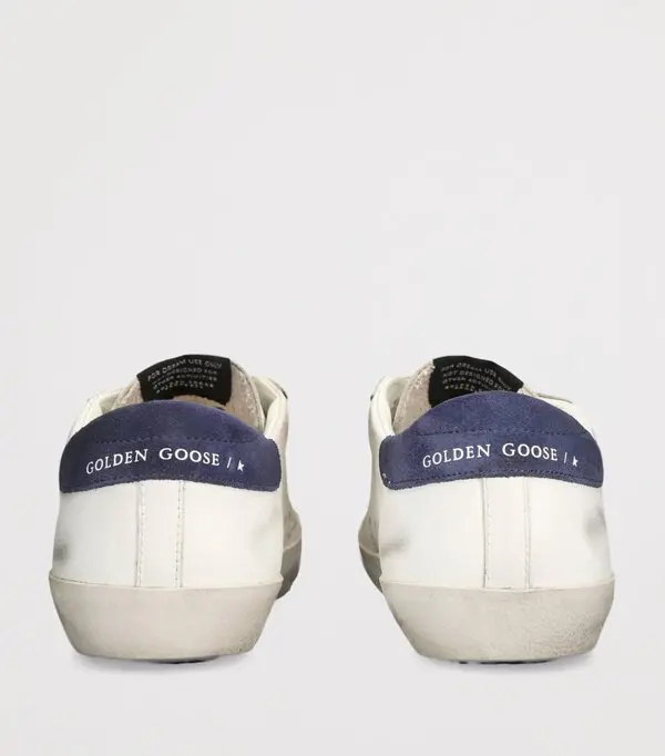 GOLDEN GOOSE Old School Velcro Leather Sneakers