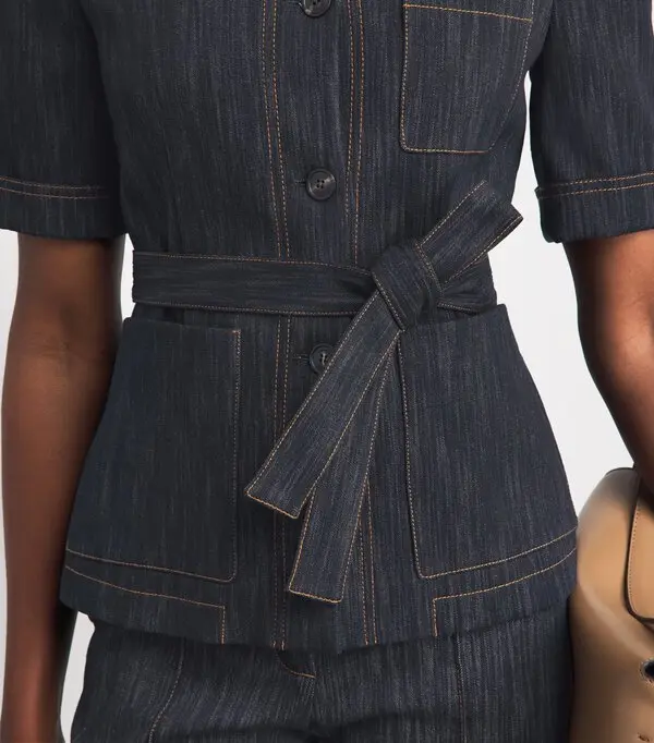 Eleventy Tie-waist Blouse