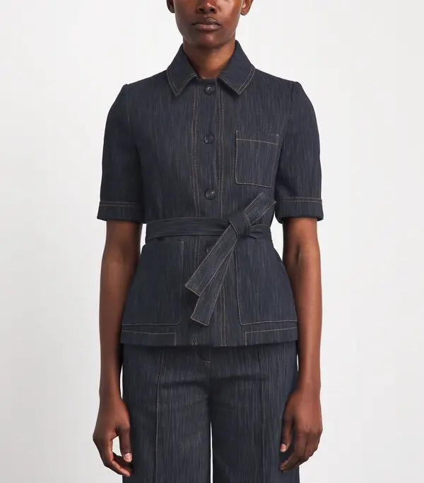 Eleventy Tie-waist Blouse