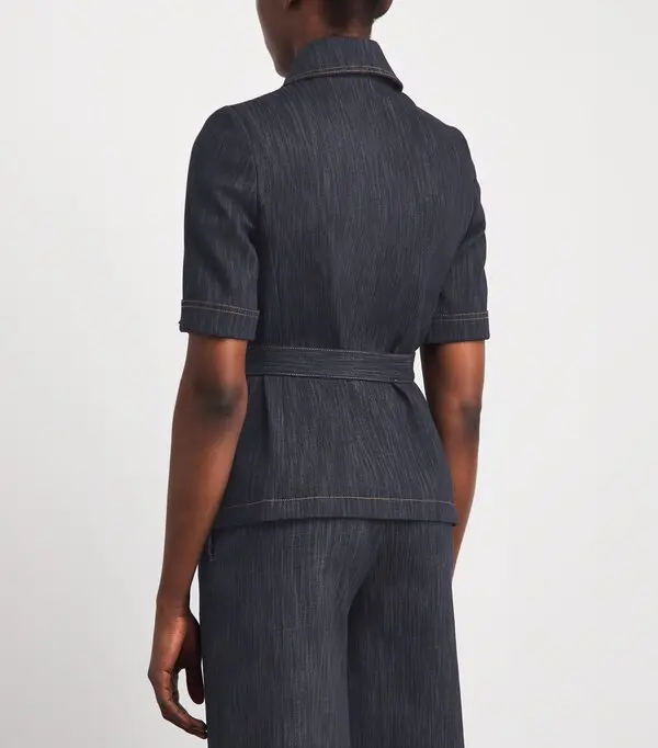 Eleventy Tie-waist Blouse