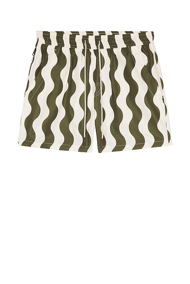Oas Waver Swim Shorts - Forest