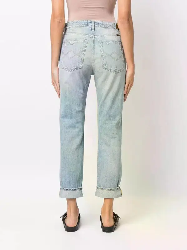 WASHINGTON DEE-CEE Cropped Slim-cut Jeans