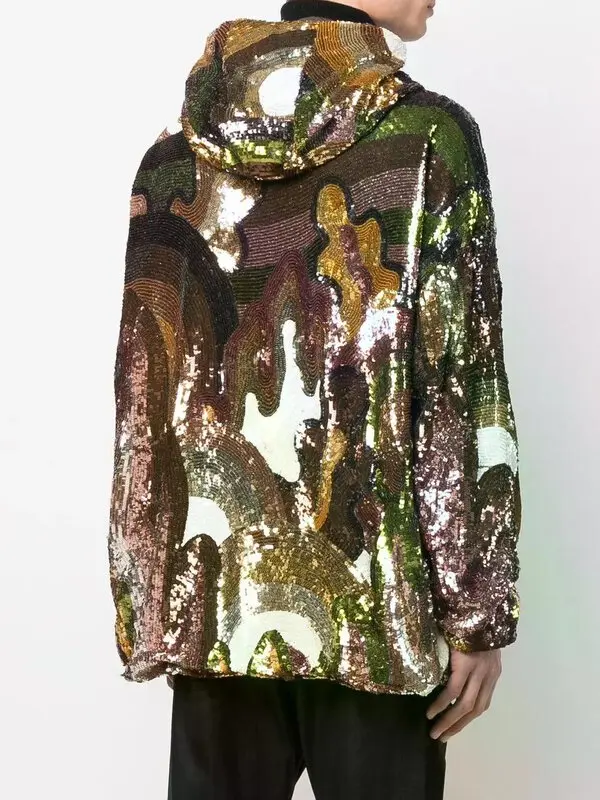 Dsquared2 Sequinned Zip-up Jacket