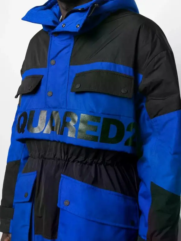 Dsquared2 Logo Print Parka