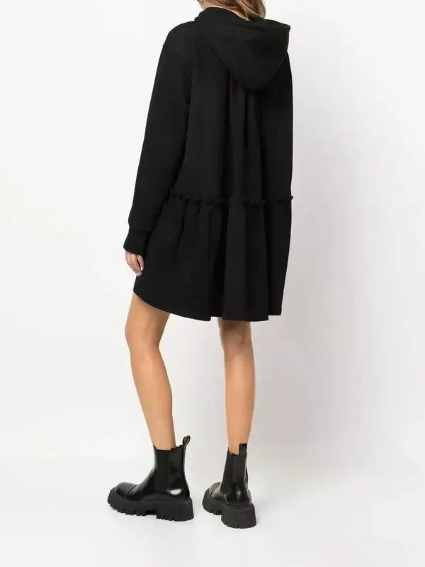 Viktor & Rolf Logo Embroidered Sweatshirt Dress