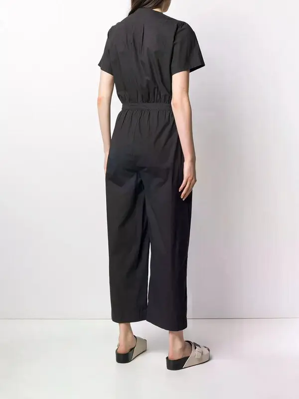 Woolrich Cotton Cropped Leg Jumpsuit