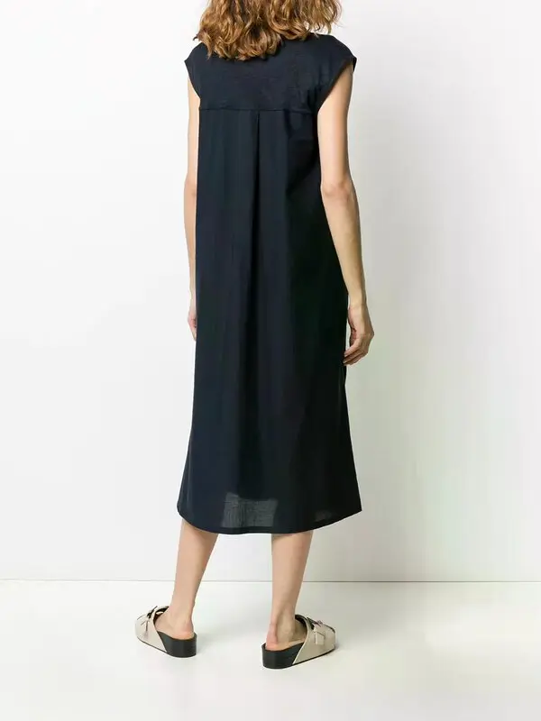 Woolrich Linen V-neck Dress
