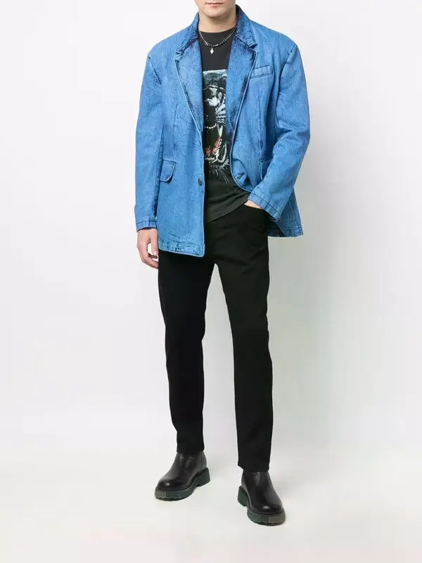 DIESEL® D-fining Tapered Jeans - Black