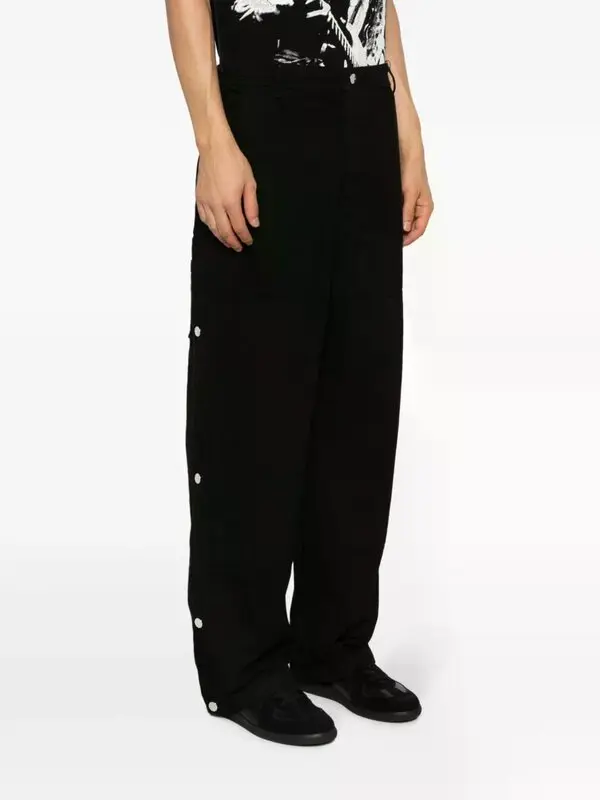 1989 STUDIO Ranch Side Snap-fastening Trousers