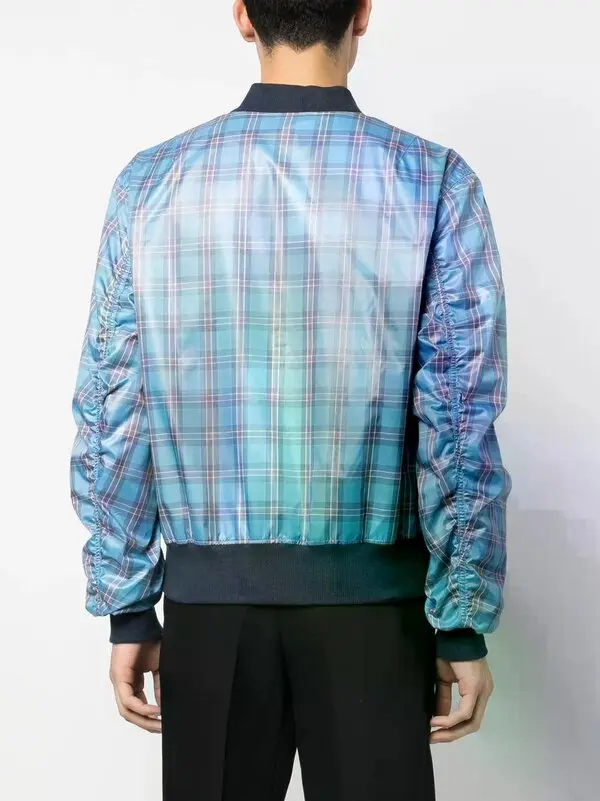 Viktor & Rolf Checked Bomber Jacket