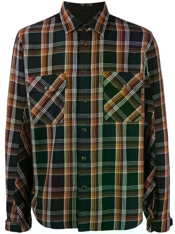 Rag & Bone Plaid-check Cotton Shirt