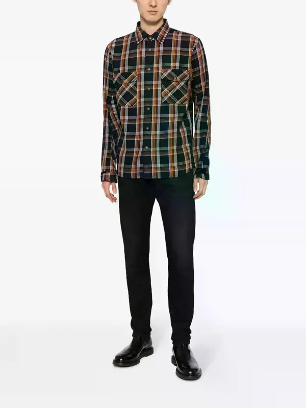 Rag & Bone Plaid-check Cotton Shirt