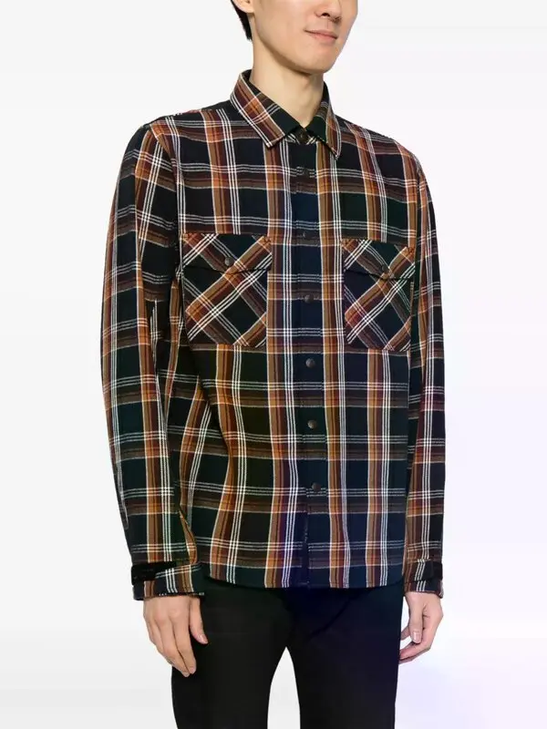 Rag & Bone Plaid-check Cotton Shirt