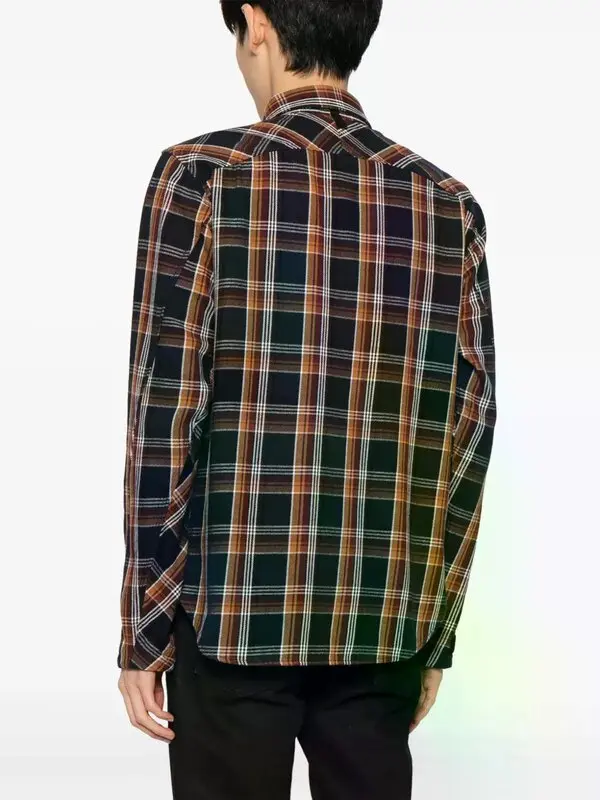 Rag & Bone Plaid-check Cotton Shirt