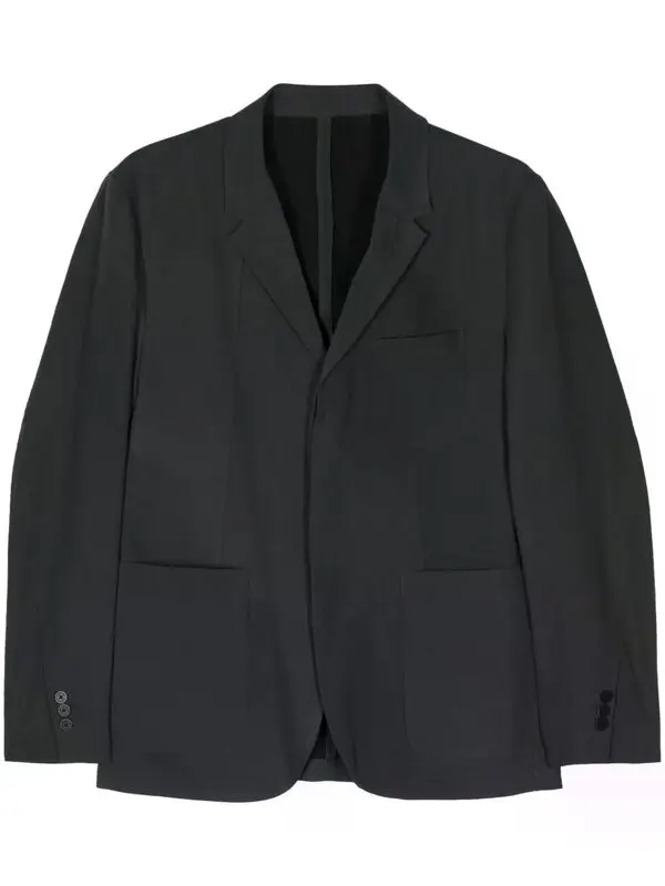 Neil Barrett Single-breasted Cotton Blazer