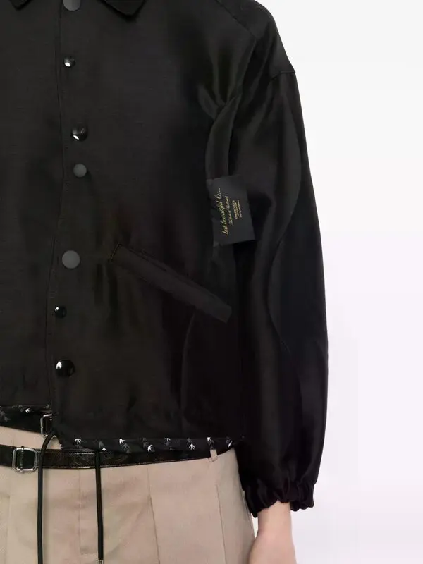 Undercover Printed-hem Jacket