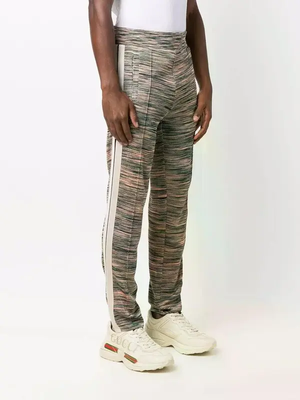 Palm Angels X Missoni Knitted Track Pants