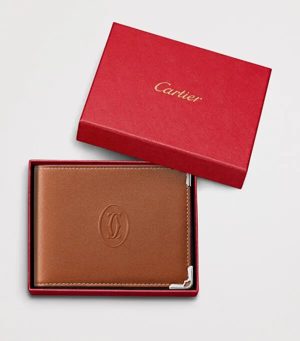 Cartier Leather Must De Wallet - Beige