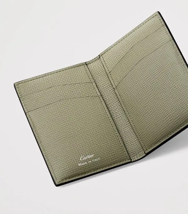 Cartier Leather Losange Card Holder - Brown
