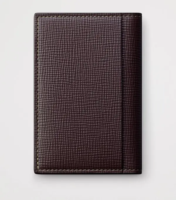 Cartier Leather Losange Card Holder - Brown