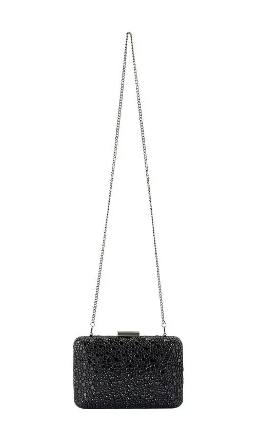 OLGA BERG Harriet Crystal Clutch