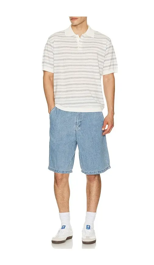 DUNST Linen Denim Shorts