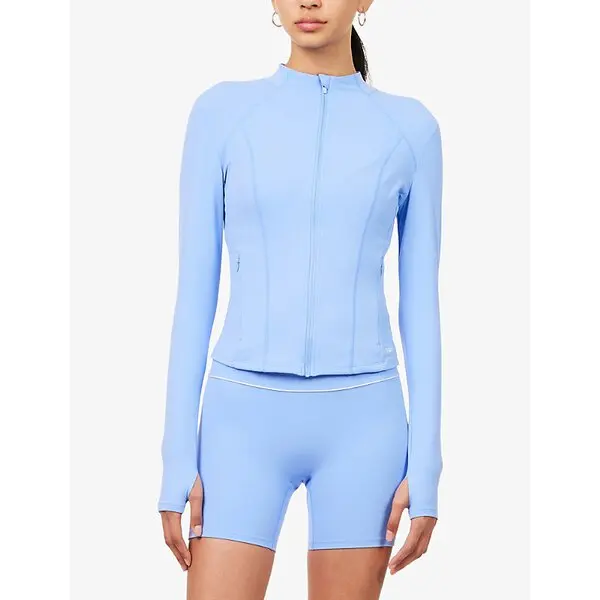 TALA Zip-up Stretch Sports Jacket - Iris Blue