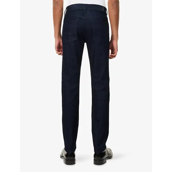 7 For All Mankind Slim-fit Straight-leg Jeans - Conroe