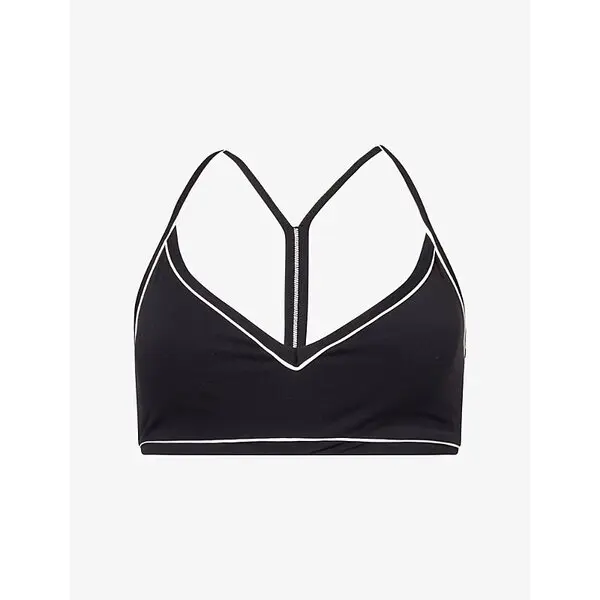 TALA Dayflex Contrast Sweetheart Sports Bra - Shadow Black