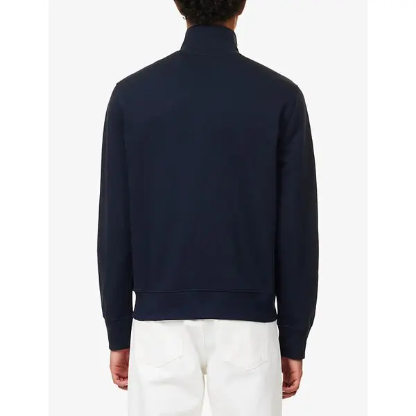 Paul Smith Logo Zip Cotton Jumper