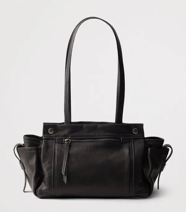 Prada Medium Leather Route Tote Bag