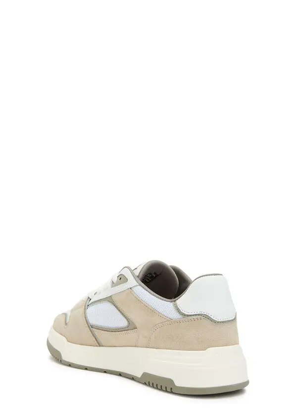 CLEENS Lay Up Panelled Leather Sneakers - Sand