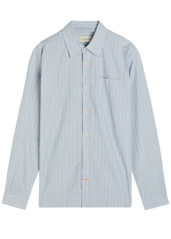 Oliver Spencer Striped Cotton Shirt