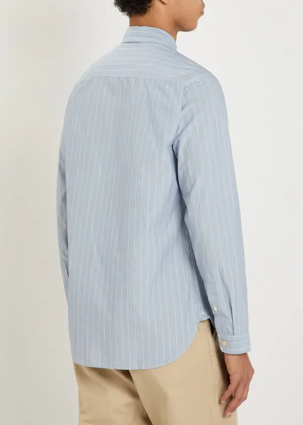 Oliver Spencer Striped Cotton Shirt