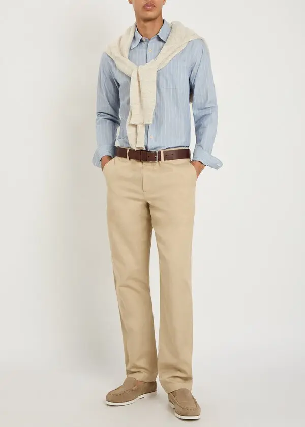 Oliver Spencer Striped Cotton Shirt