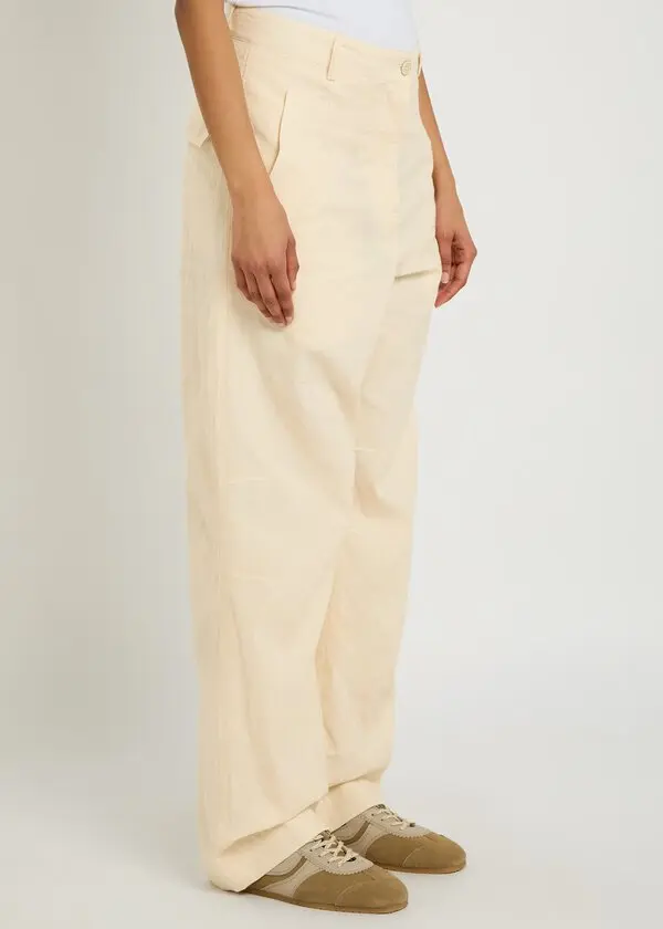 Dries Van Noten Cotton Trousers