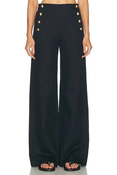 NILI LOTAN Reed Trousers - Midnight