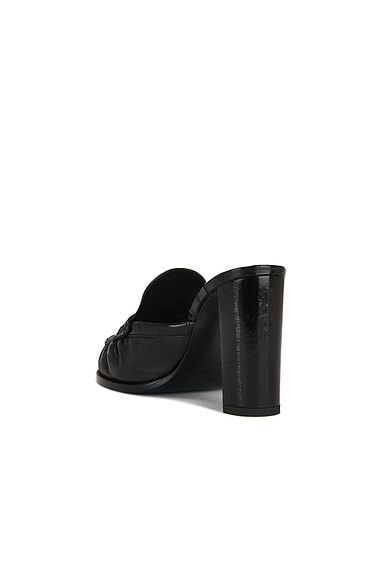 Saint Laurent Le Loafer Mule Pump - Nero