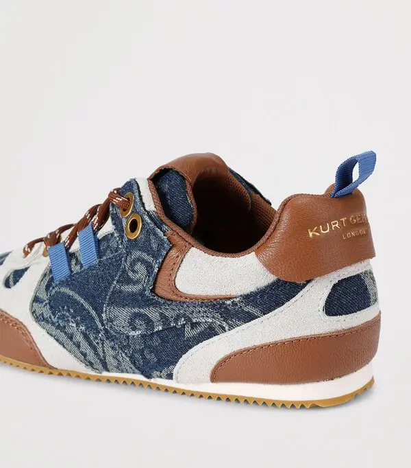 Kurt Geiger Denim Slim Runner Sneakers