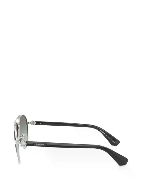 Burberry Aviator Frame Sunglasses