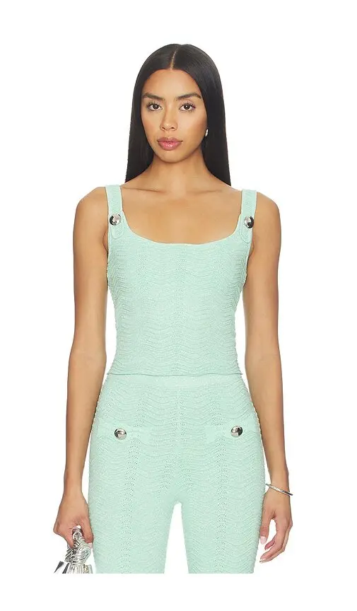 Retrofete Aloe Knit Top - Mint