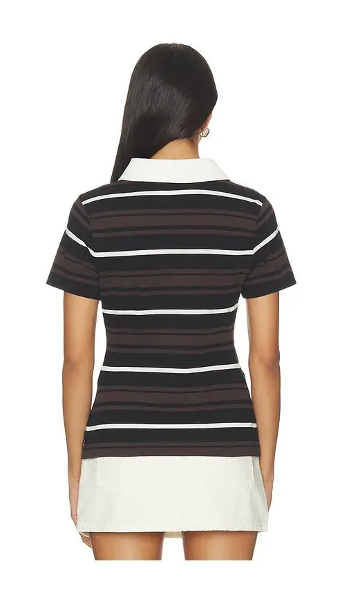 ALIGNE Maiden Stripe Polo