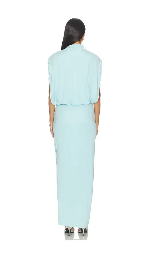 Simkhai Draped Jersey Midi Dress