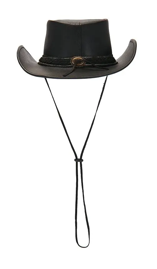 LAMARQUE X Revolve Dollie Leather Cowboy Hat