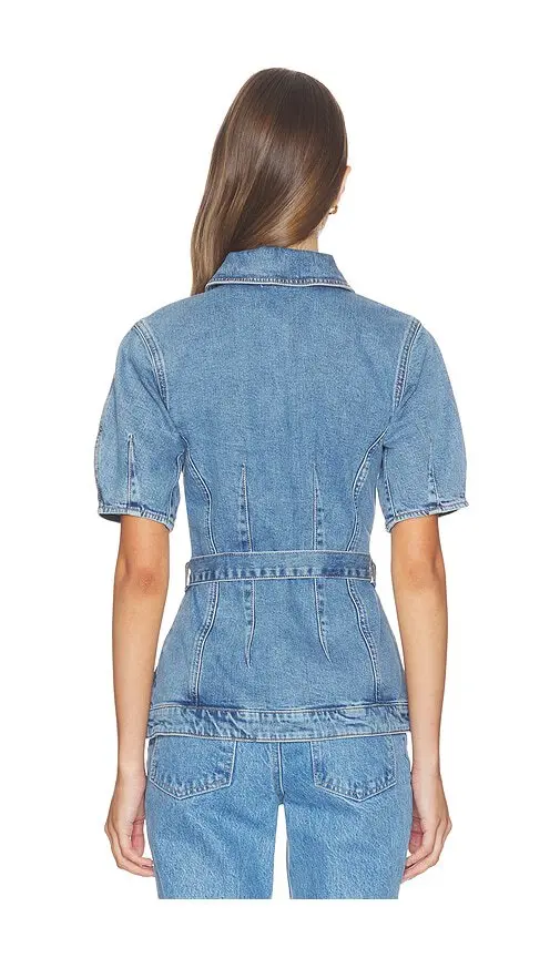 ALIGNE Jette Denim Shirt In . Also