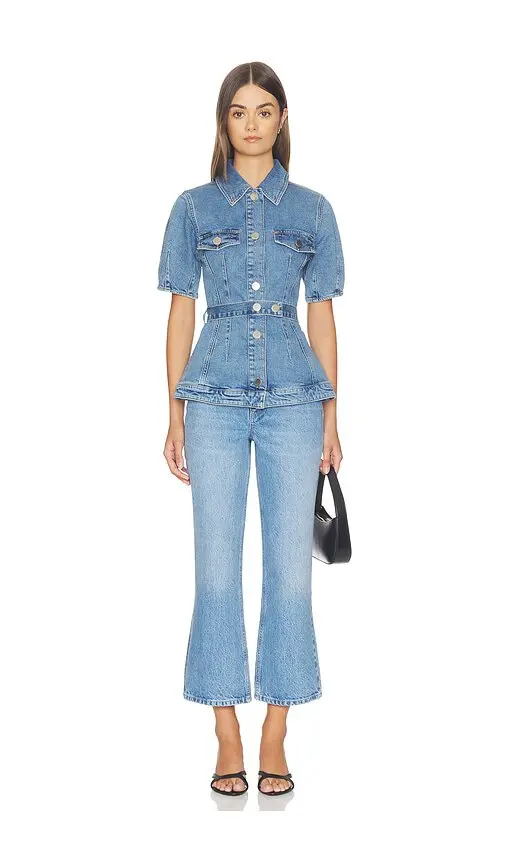 ALIGNE Jette Denim Shirt In . Also