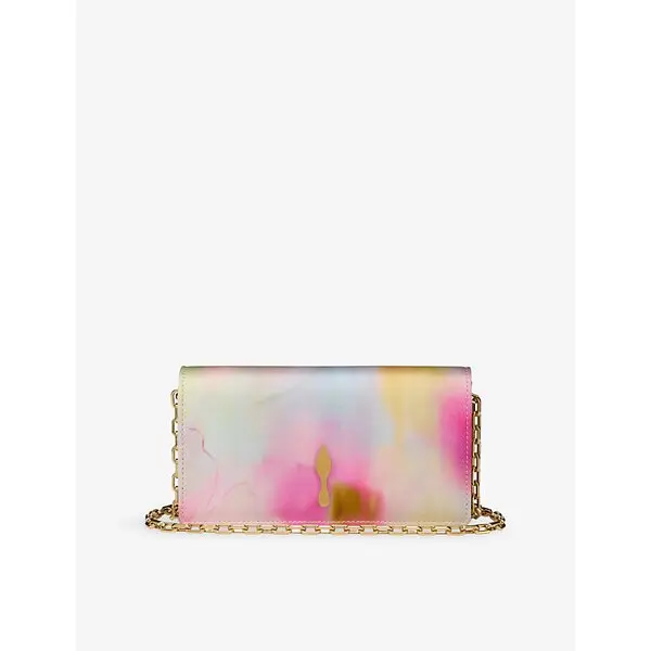 CHRISTIAN LOUBOUTIN Bettina Botanica Clutch - Multi/gold